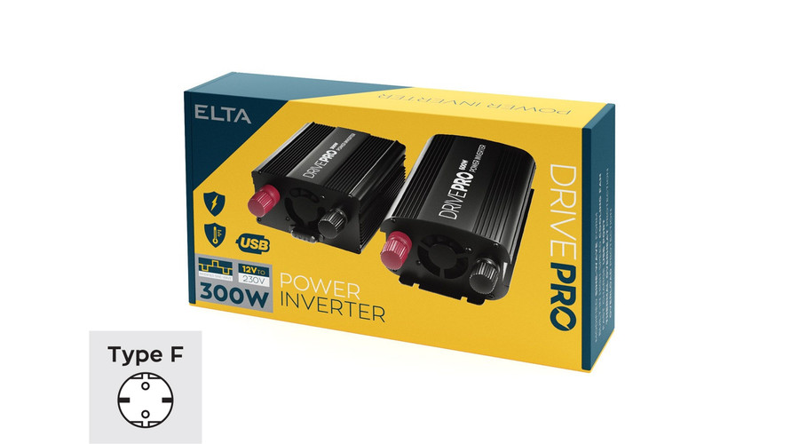 Elta DrivePro | inverter | 12V/230V | 300W | F - SLH-EUROPE WEBÁRUHÁZ ...